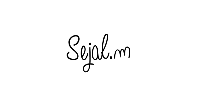 76+ Sejal.m Name Signature Style Ideas | Good Autograph
