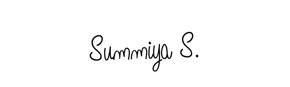 85+ Summiya S. Name Signature Style Ideas | Wonderful Digital Signature