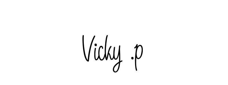 94+ Vicky .p Name Signature Style Ideas | Ultimate E-Sign