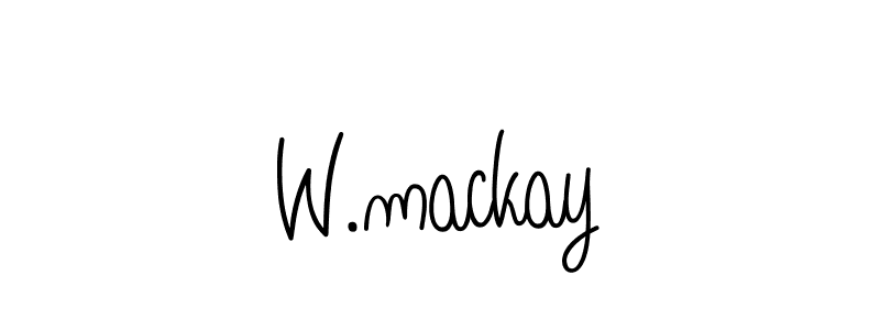 76+ W.mackay Name Signature Style Ideas | Fine Online Signature