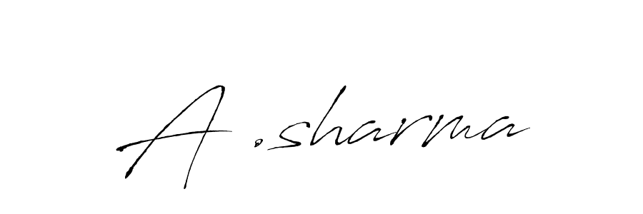 100+ A .sharma Name Signature Style Ideas | Ultimate E-Signature