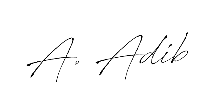 96+ A. Adib Name Signature Style Ideas | Exclusive Electronic Signatures