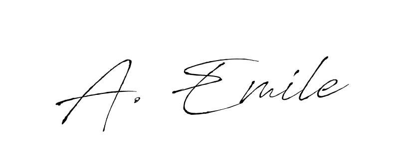 89+ A. Emile Name Signature Style Ideas | Good Online Autograph