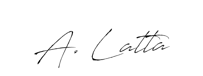 74+ A. Latta Name Signature Style Ideas | Cool Electronic Sign