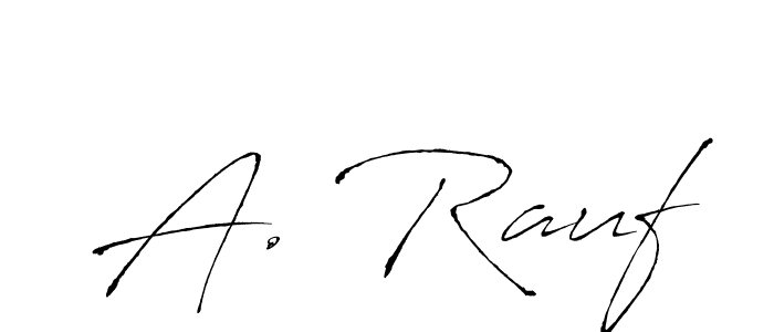 97+ A. Rauf Name Signature Style Ideas | Amazing Online Signature