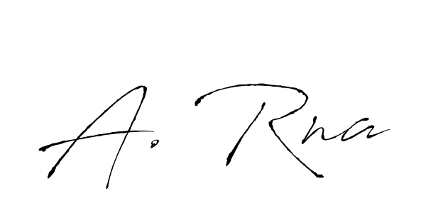 82+ A. Rna Name Signature Style Ideas | Wonderful Name Signature