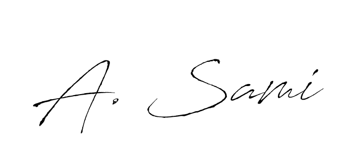 99+ A. Sami Name Signature Style Ideas | Super Online Autograph