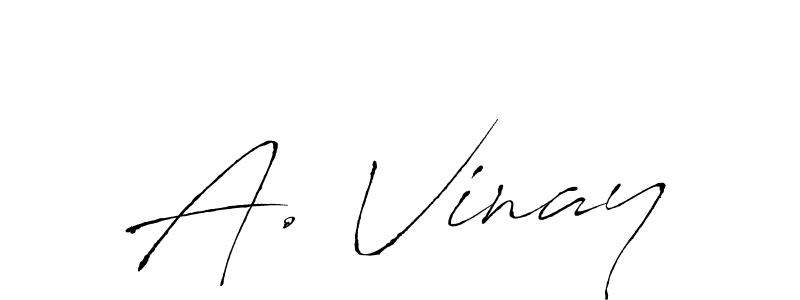 70+ A. Vinay Name Signature Style Ideas | Superb Online Signature