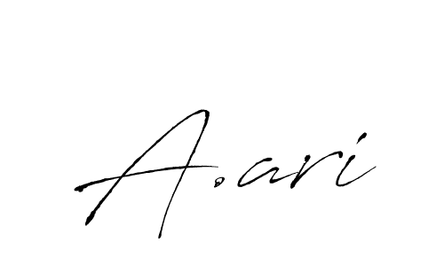 70+ A.ari Name Signature Style Ideas | Exclusive Electronic Signatures