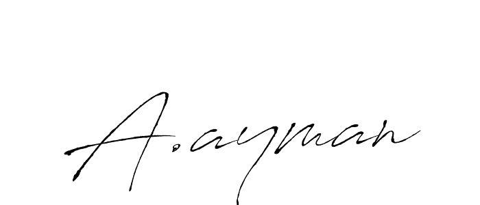 90+ A.ayman Name Signature Style Ideas | Ultimate E-Sign