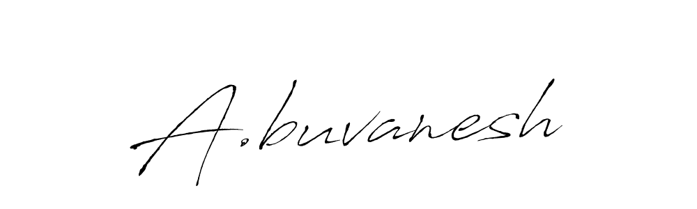 73+ A.buvanesh Name Signature Style Ideas | Super Name Signature