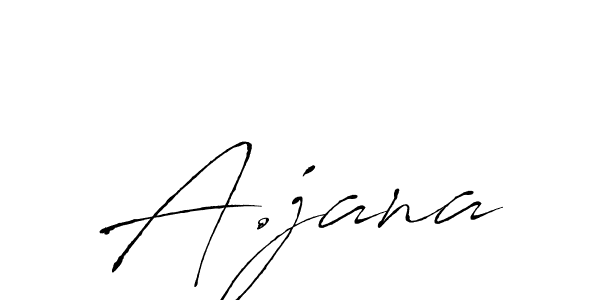 73+ A.jana Name Signature Style Ideas | Good E-Signature