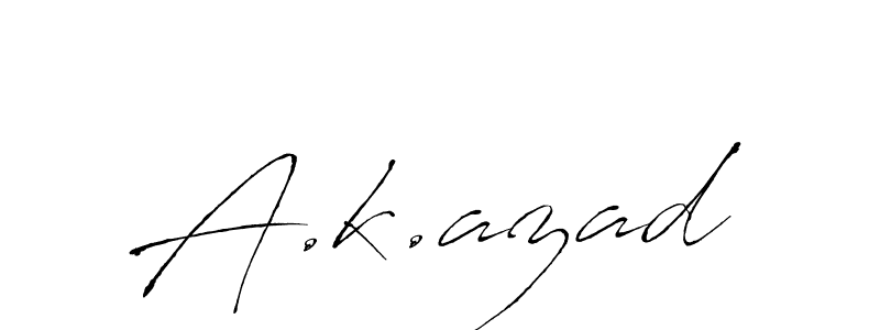95+ A.k.azad Name Signature Style Ideas | New Online Autograph