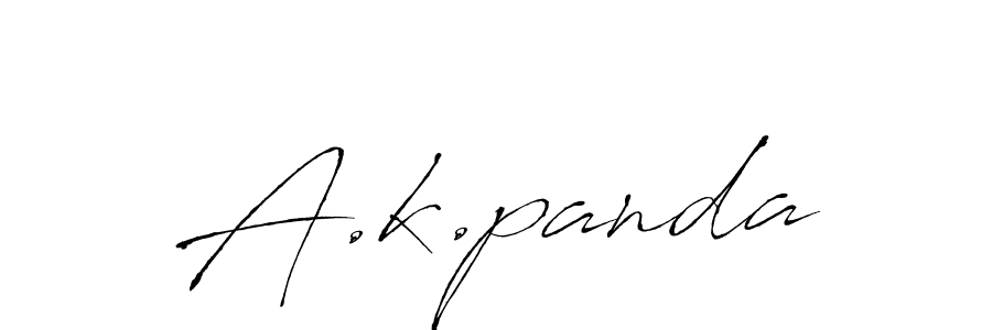 80+ A.k.panda Name Signature Style Ideas | Perfect Online Signature