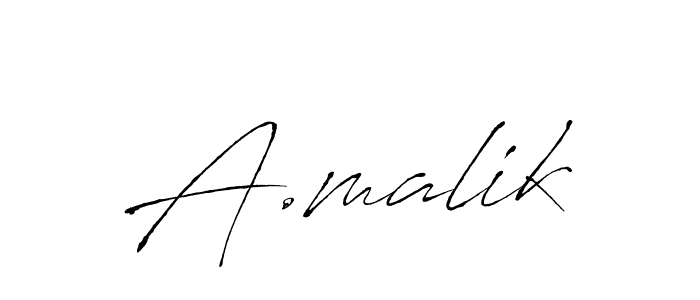 79+ A.malik Name Signature Style Ideas | Special Online Autograph