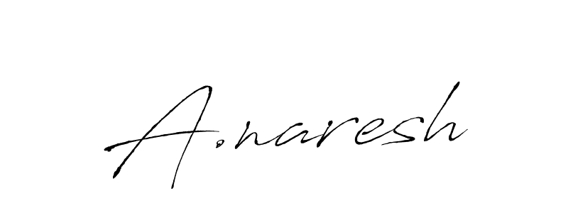 90+ A.naresh Name Signature Style Ideas | Best eSignature