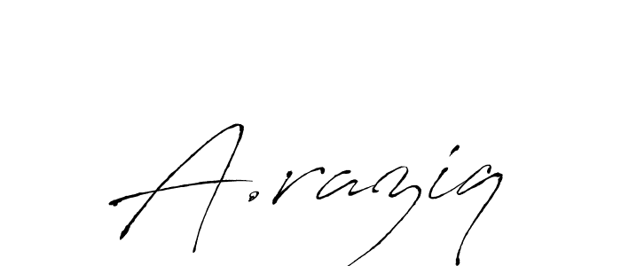 86+ A.raziq Name Signature Style Ideas | Amazing E-Sign