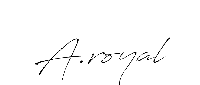 93+ A.royal Name Signature Style Ideas | FREE Autograph