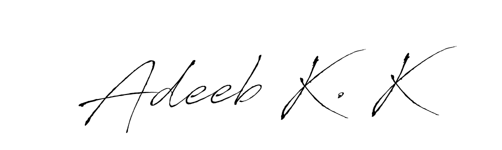 82+ Adeeb K. K Name Signature Style Ideas | Superb Online Autograph