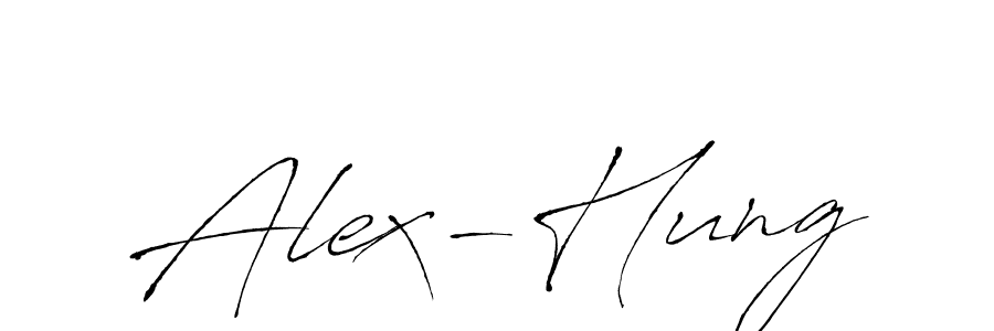 87+ Alex-Hung Name Signature Style Ideas | Special Name Signature