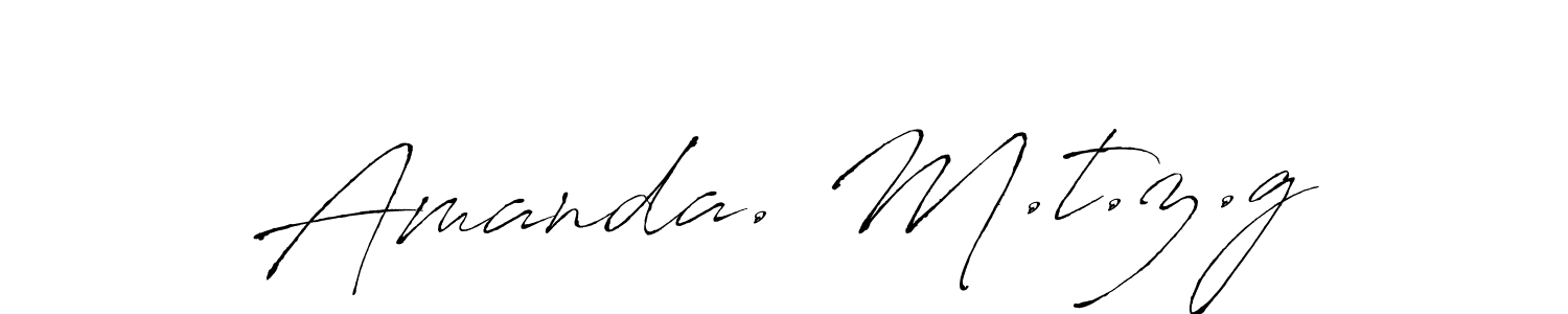 76+ Amanda. M.t.z.g Name Signature Style Ideas | Superb eSign