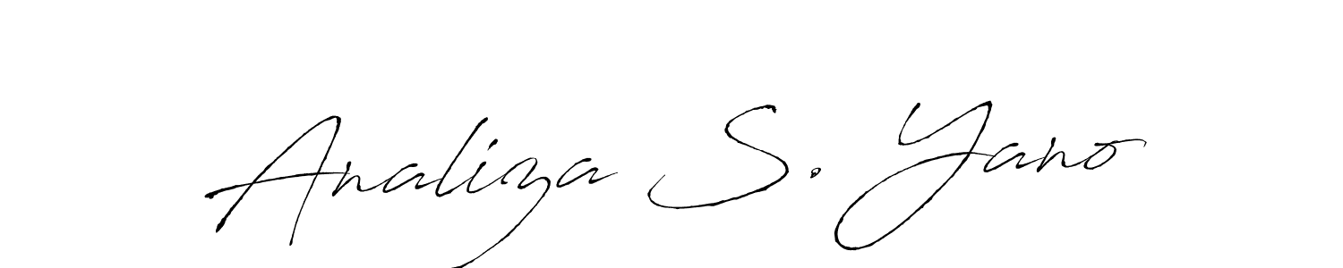 95+ Analiza S. Yano Name Signature Style Ideas | Outstanding eSign