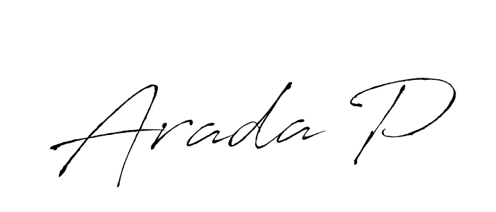95+ Arada P Name Signature Style Ideas | Fine Digital Signature