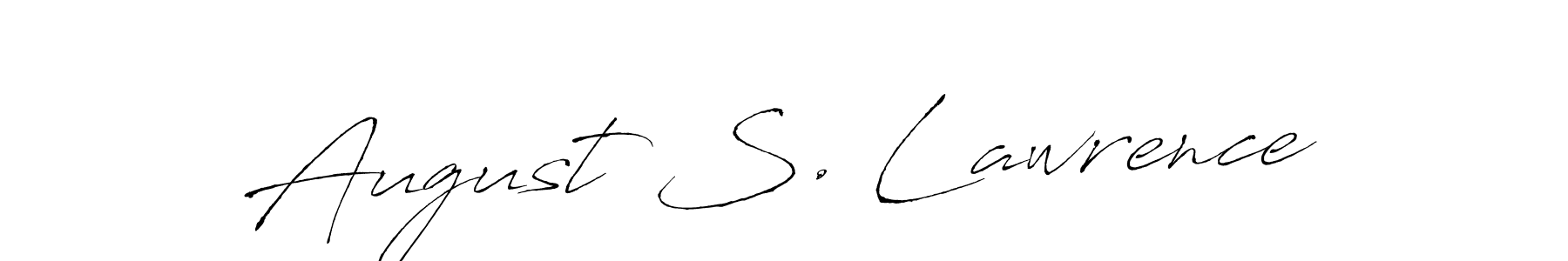 78+ August S. Lawrence Name Signature Style Ideas | Fine Electronic Sign
