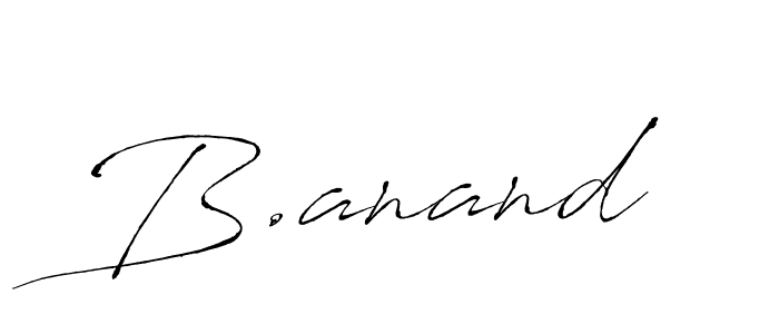 80+ B.anand Name Signature Style Ideas | Great Digital Signature