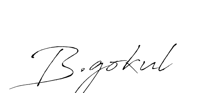 93+ B.gokul Name Signature Style Ideas | Superb E-Signature