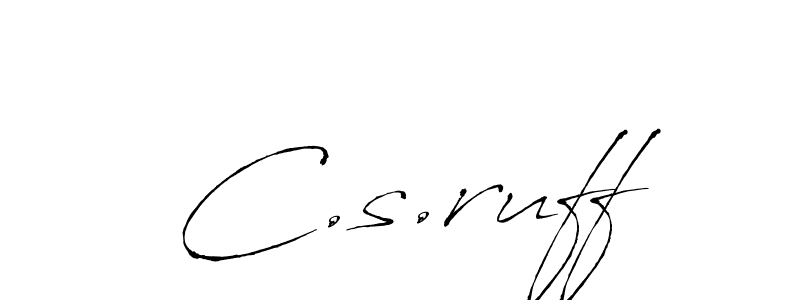 72+ C.s.ruff Name Signature Style Ideas | Ultimate eSignature