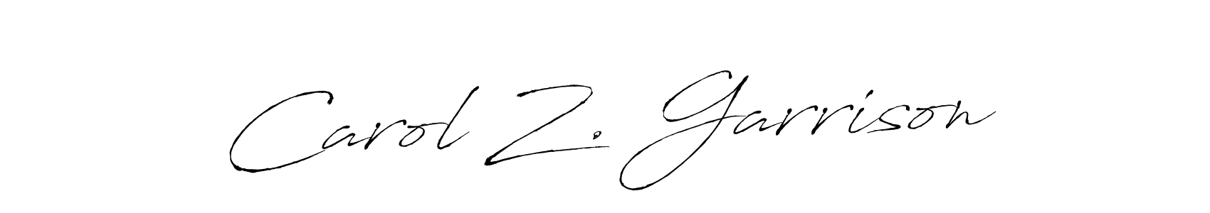 72+ Carol Z. Garrison Name Signature Style Ideas | Exclusive eSignature