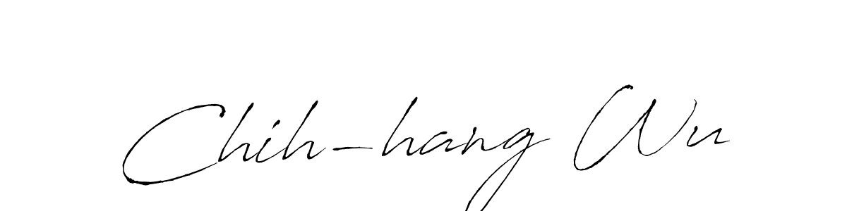 92+ Chih-hang Wu Name Signature Style Ideas | Special Electronic Sign