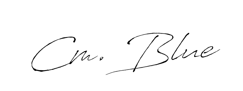 94+ Cm. Blue Name Signature Style Ideas | Excellent Electronic Signatures