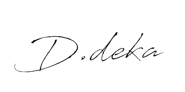 100+ D.deka Name Signature Style Ideas | Awesome Online Signature
