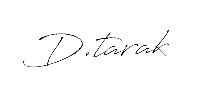 92+ D.tarak Name Signature Style Ideas | Best Autograph