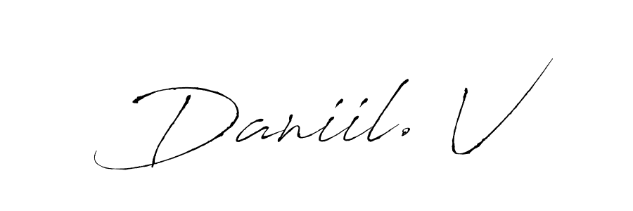 89+ Daniil. V Name Signature Style Ideas | Ideal Autograph