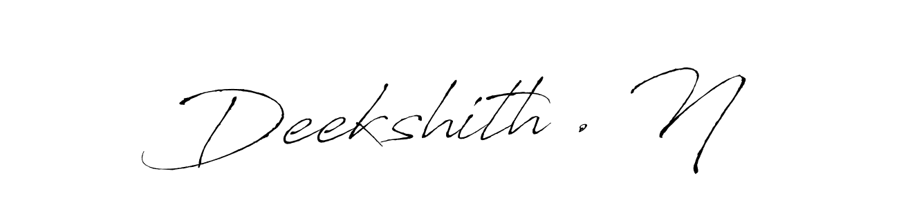86+ Deekshith . N Name Signature Style Ideas | Latest Digital Signature