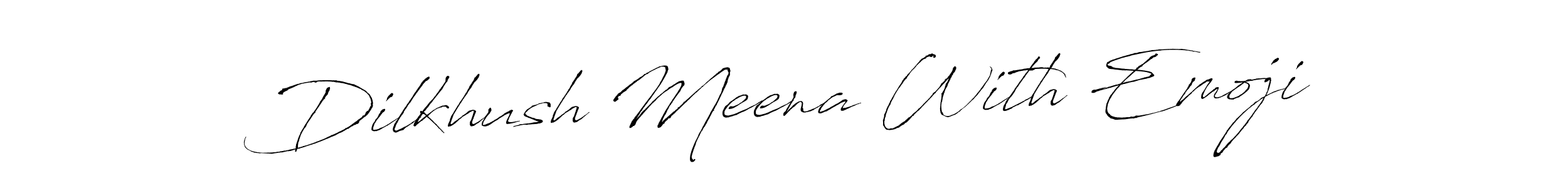 85+ Dilkhush Meena With Emoji Name Signature Style Ideas | Great eSignature
