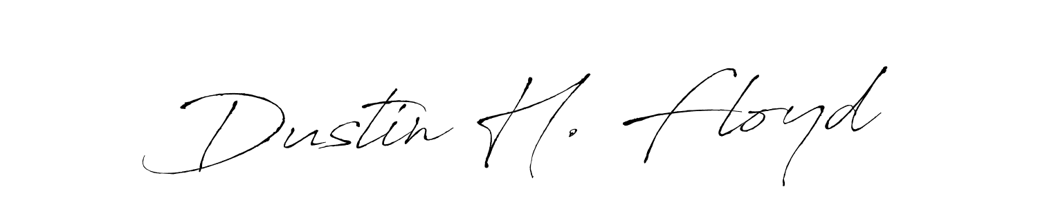 92+ Dustin H. Floyd Name Signature Style Ideas | Special Name Signature