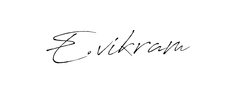 97+ E.vikram Name Signature Style Ideas | Excellent E-Signature
