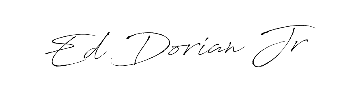 80+ Ed Dorian Jr Name Signature Style Ideas | Awesome Name Signature