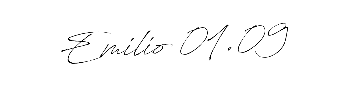 81+ Emilio 01.09 Name Signature Style Ideas | Creative Autograph