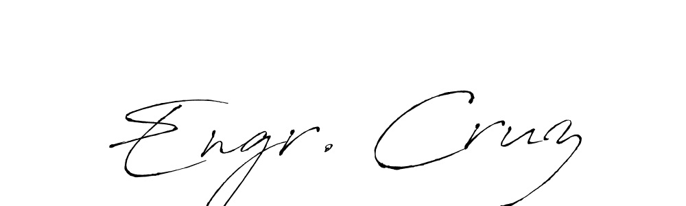98+ Engr. Cruz Name Signature Style Ideas | Best Digital Signature