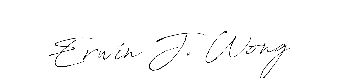 86+ Erwin J. Wong Name Signature Style Ideas | Awesome eSignature