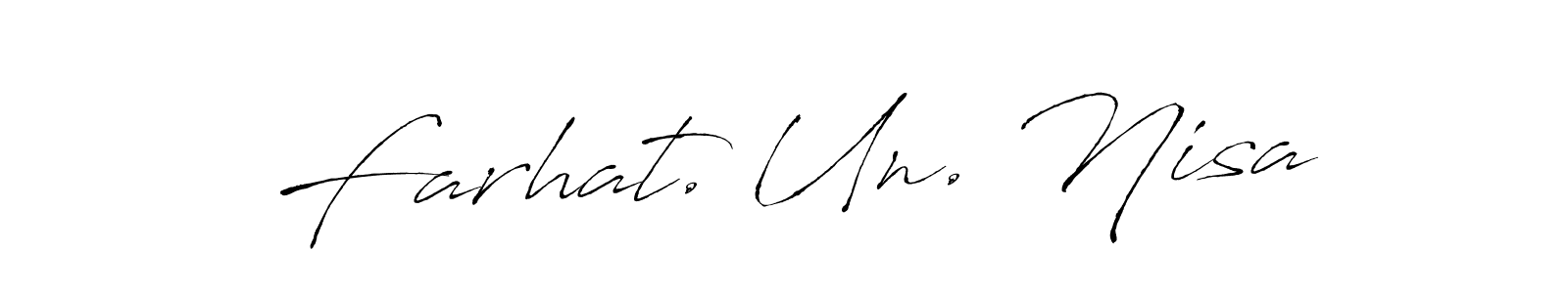 94+ Farhat. Un. Nisa Name Signature Style Ideas | Super Name Signature