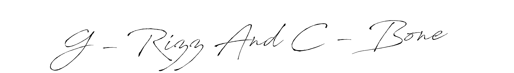 94+ G - Rizz And C - Bone Name Signature Style Ideas | Get E-Signature