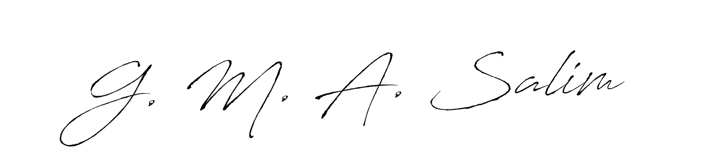 82+ G. M. A. Salim Name Signature Style Ideas | Exclusive Online Signature
