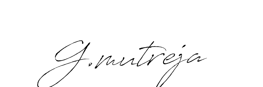 79+ G.mutreja Name Signature Style Ideas | Professional E-Signature