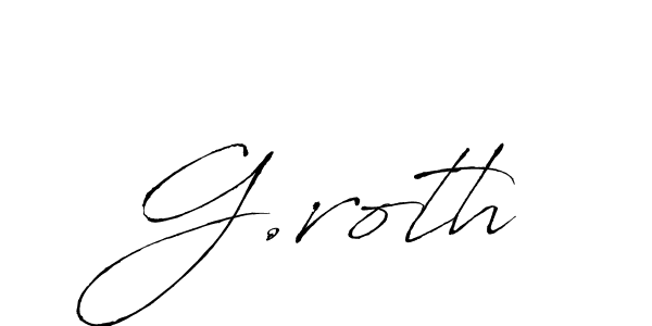 97+ G.roth Name Signature Style Ideas | Fine Electronic Sign